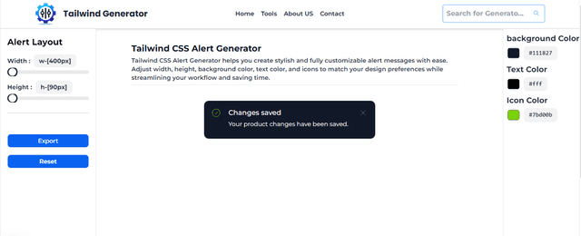 Tailwind CSS All Tools Generator